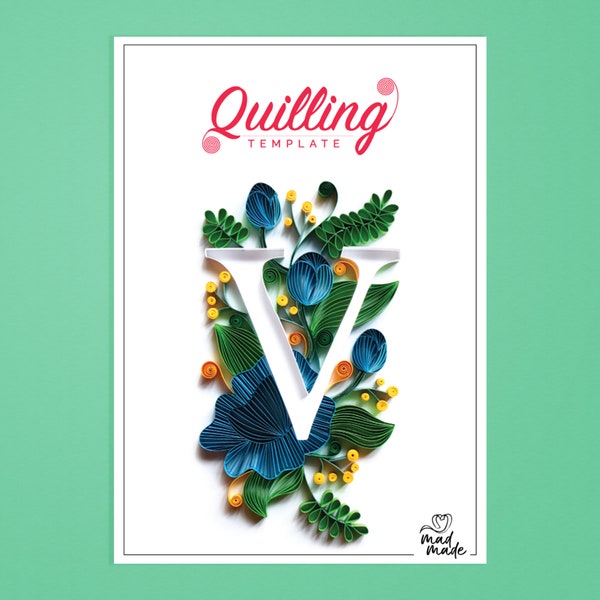 Paper Quilling Letter - Etsy