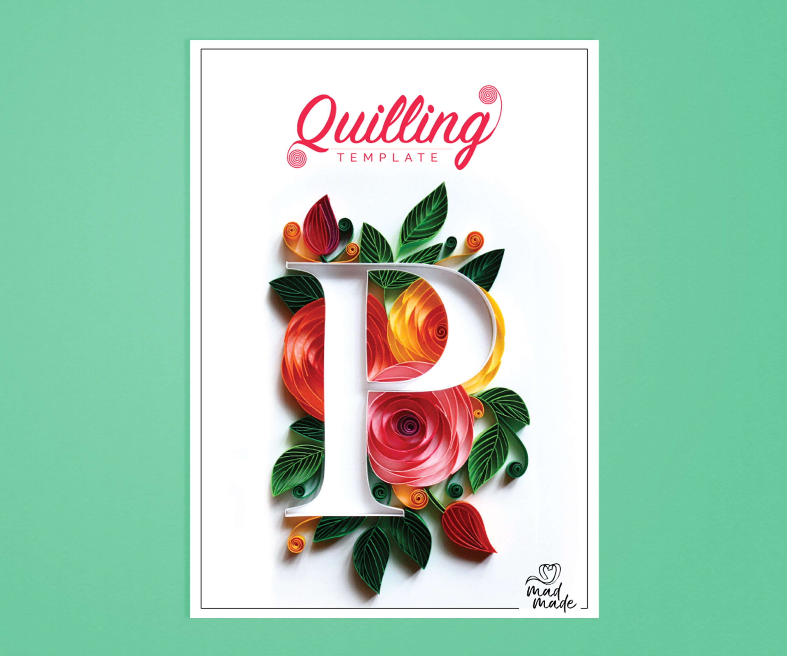 Paper Quilling Template