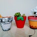 Set of 3 School Themed Flower Planters-teacher Appreciation Gifts-candy ...