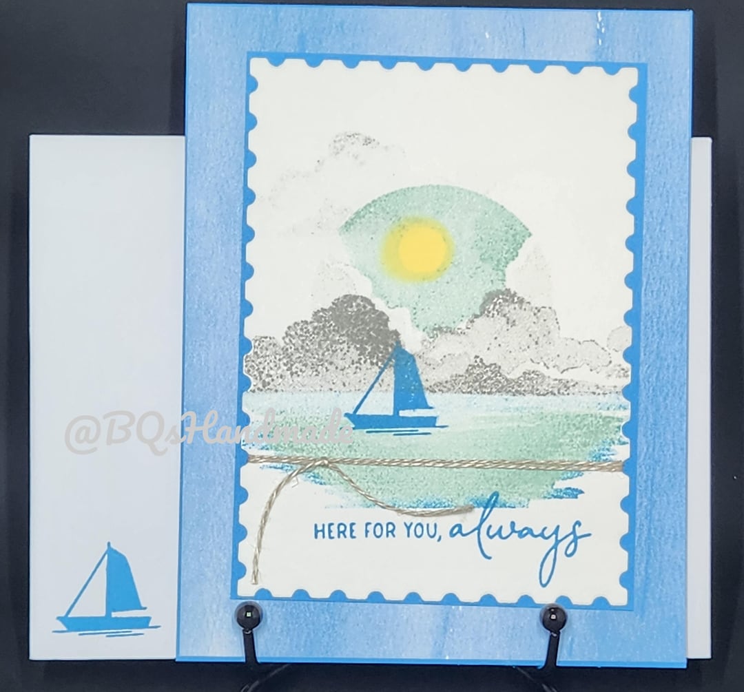 Nautical Themed Friendship Card | Handmade | Blank | Homemade ...