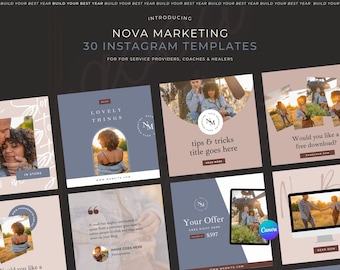 Service Provider Instagram Post Template Instagram Post Canva Template ...