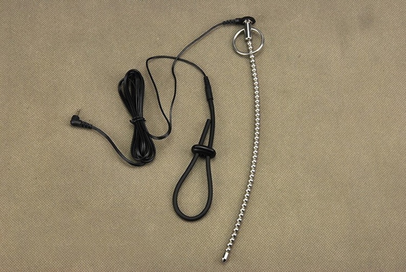 Urethral Dilator E Stim 6 Mm Catheter Sounding Cbt Bdsm Etsy Ireland