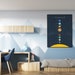 Solar System Poster Giclée Print Sun Planets Asteroid - Etsy