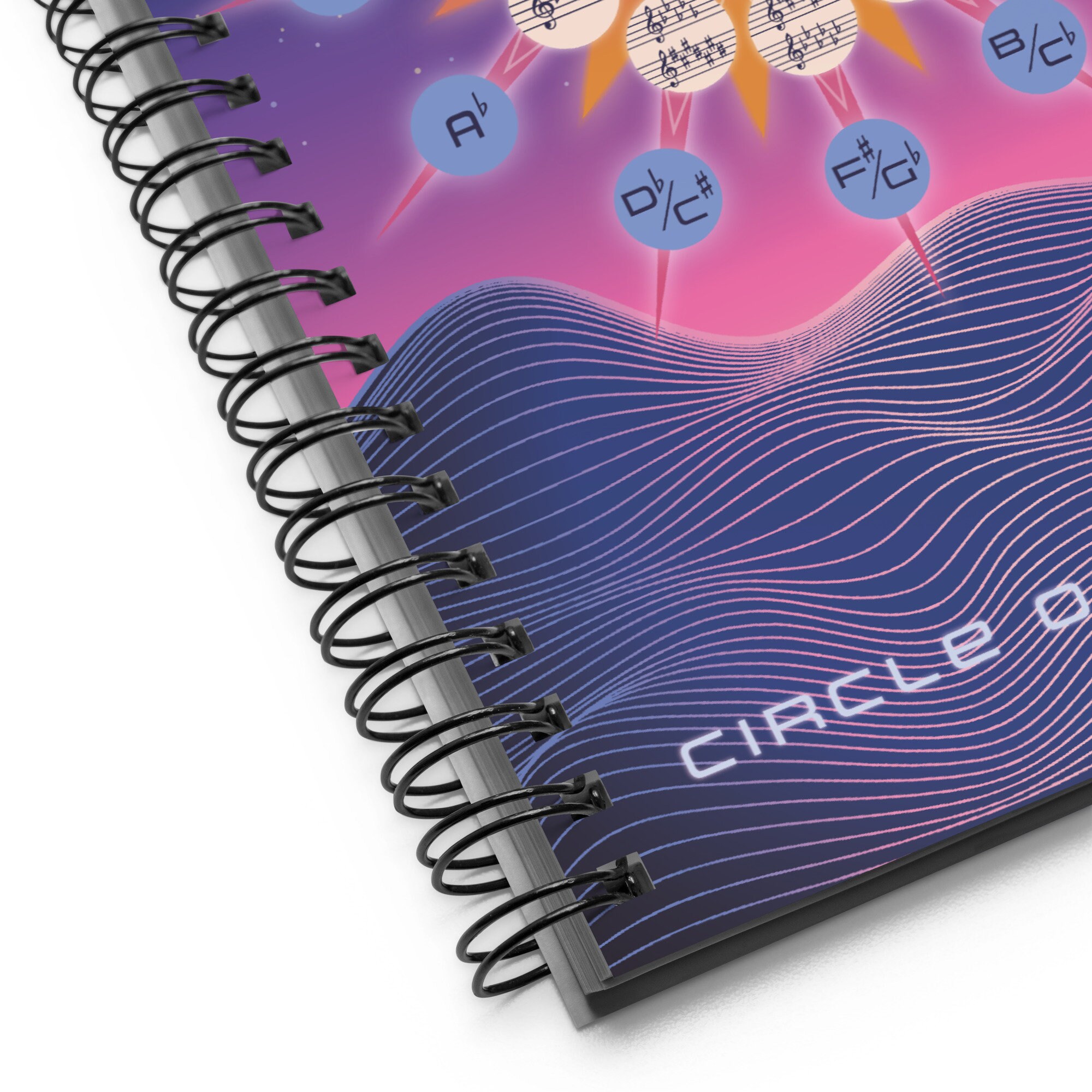 Circle of Fifths Spiral Notebook - Etsy