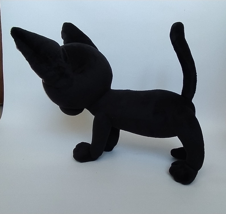 Black Cat Plush Toy - Etsy