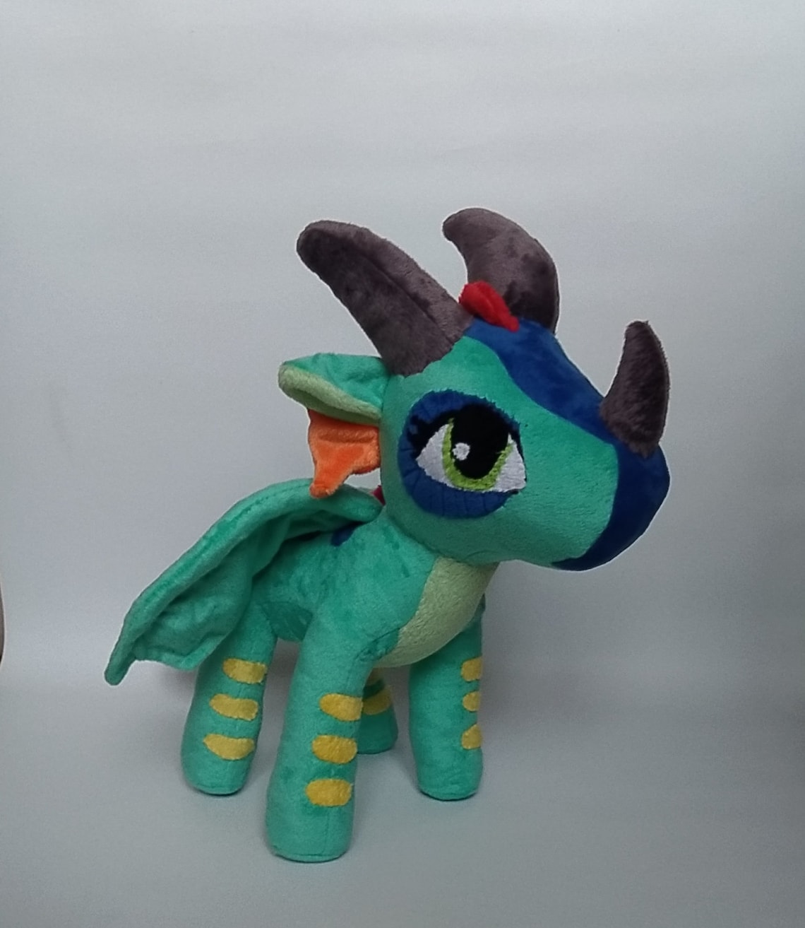 Wings of Fire Dragon Castom Plush Toy Rainwing - Etsy