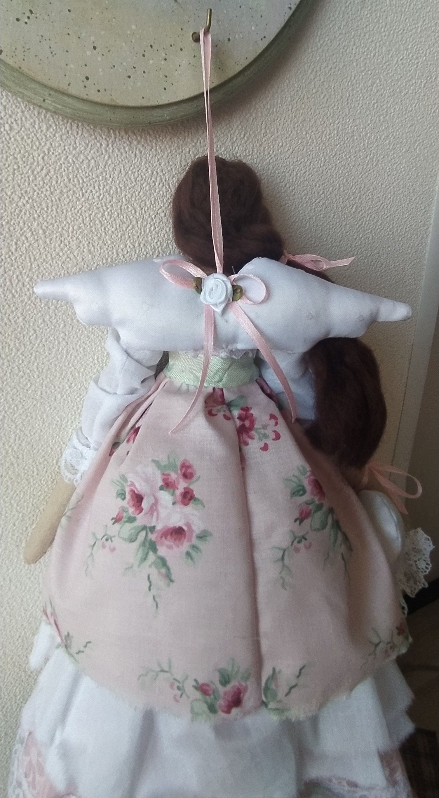 Original Tilda Doll Angel in White and Rose - Etsy