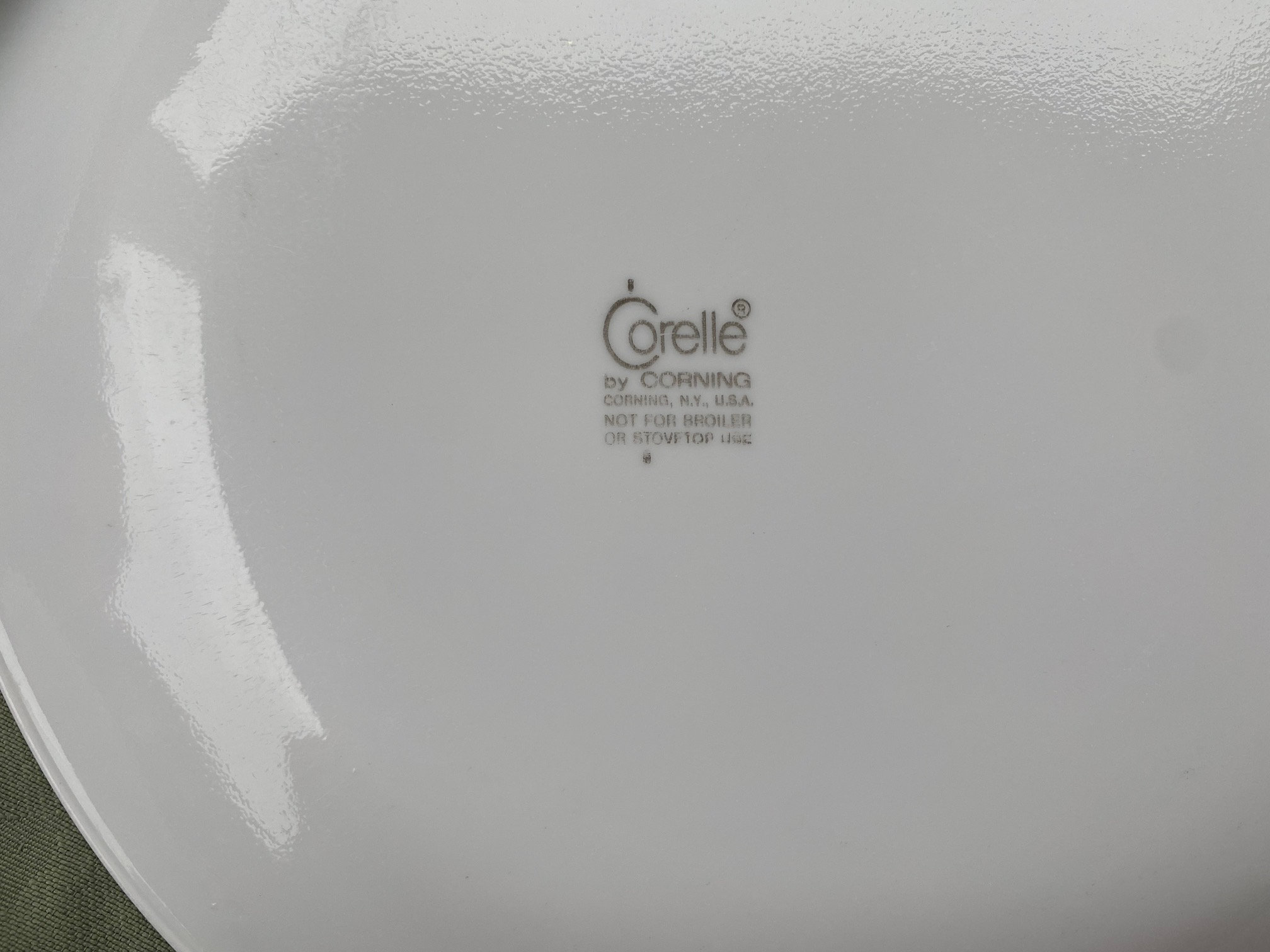 Vintage Corelle by Corning Meadow Pattern, Set of 2 Salad Plates, Set ...