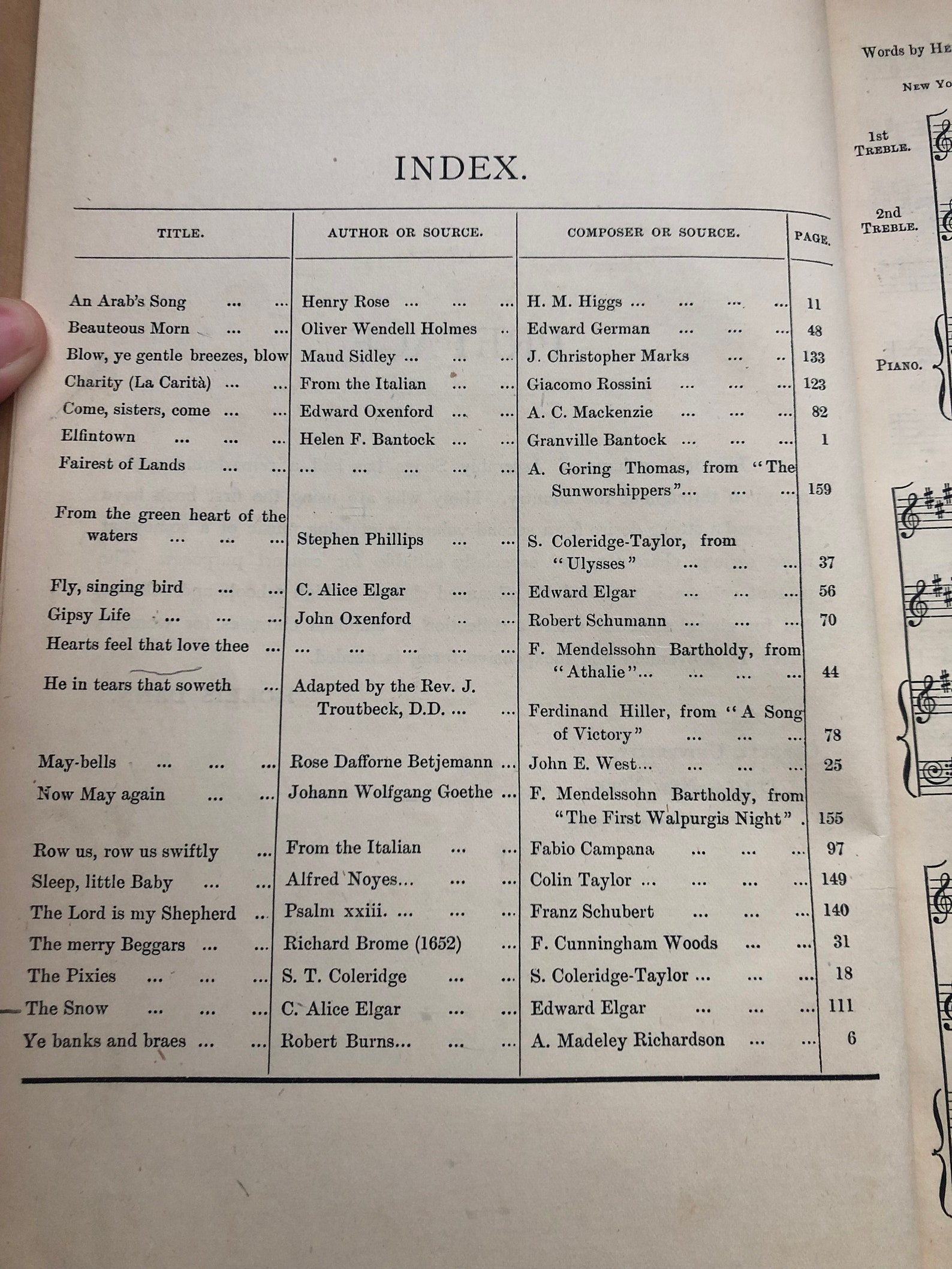 Assembly Songs Volume II for School, College and Choral Societies ...