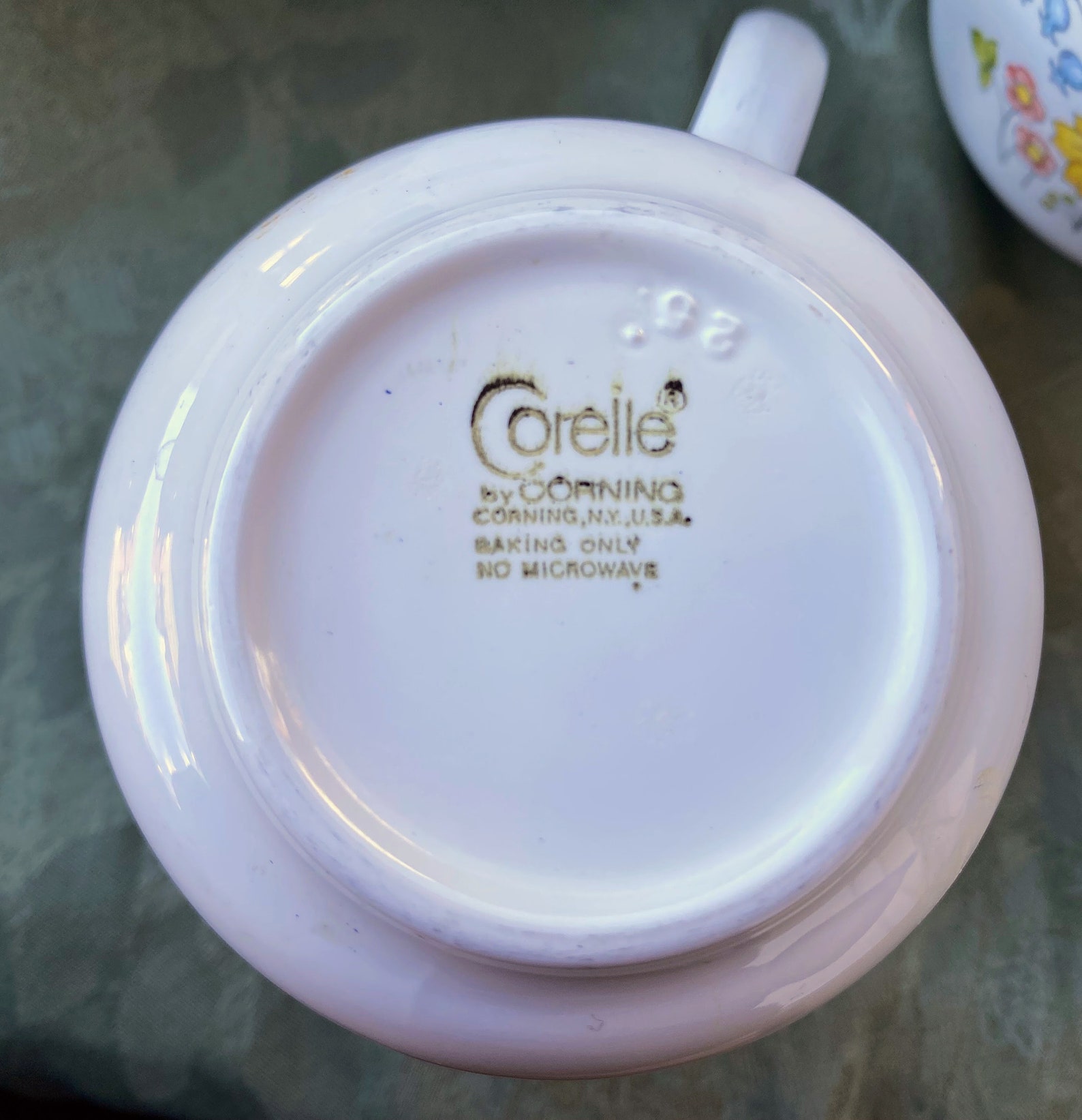 Vintage Corelle by Corning Meadow Pattern, Set of 2 Salad Plates, Set ...