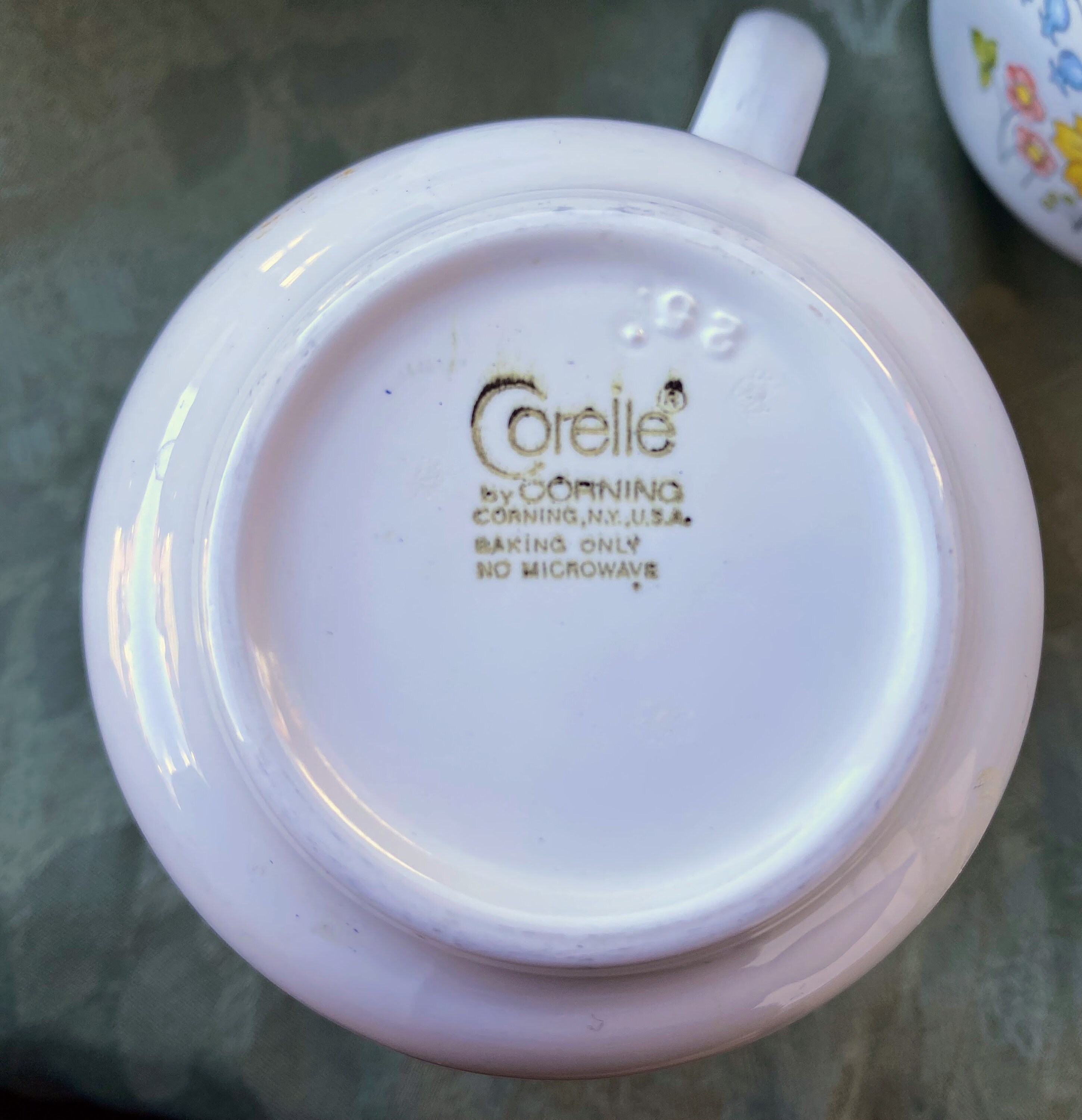 Vintage Corelle by Corning Meadow Pattern, Set of 2 Salad Plates, Set ...