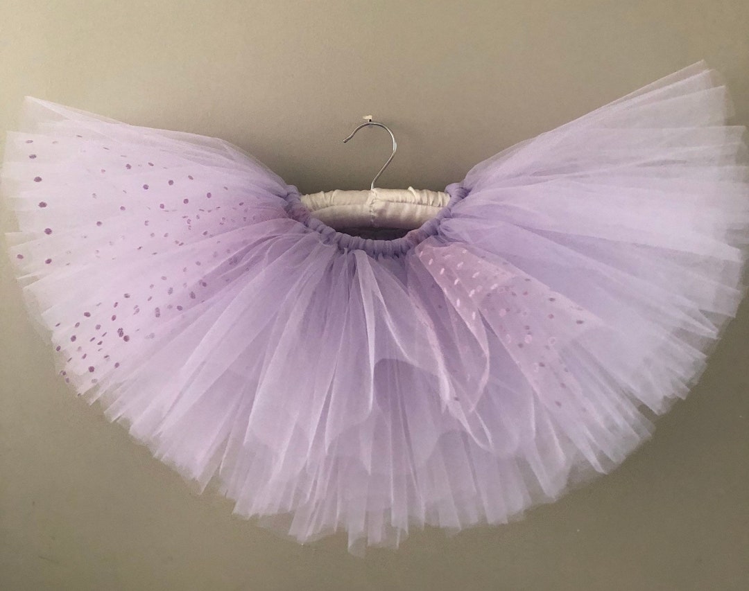 Lilac Tutu, Pale Lilac Tulle Skirt, Flower Girls Tutu Skirt, Soft Lilac ...