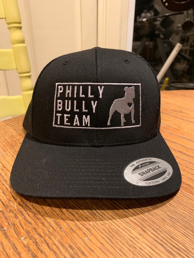 Mesh Snap Back Philly Bully Team Hat - Etsy