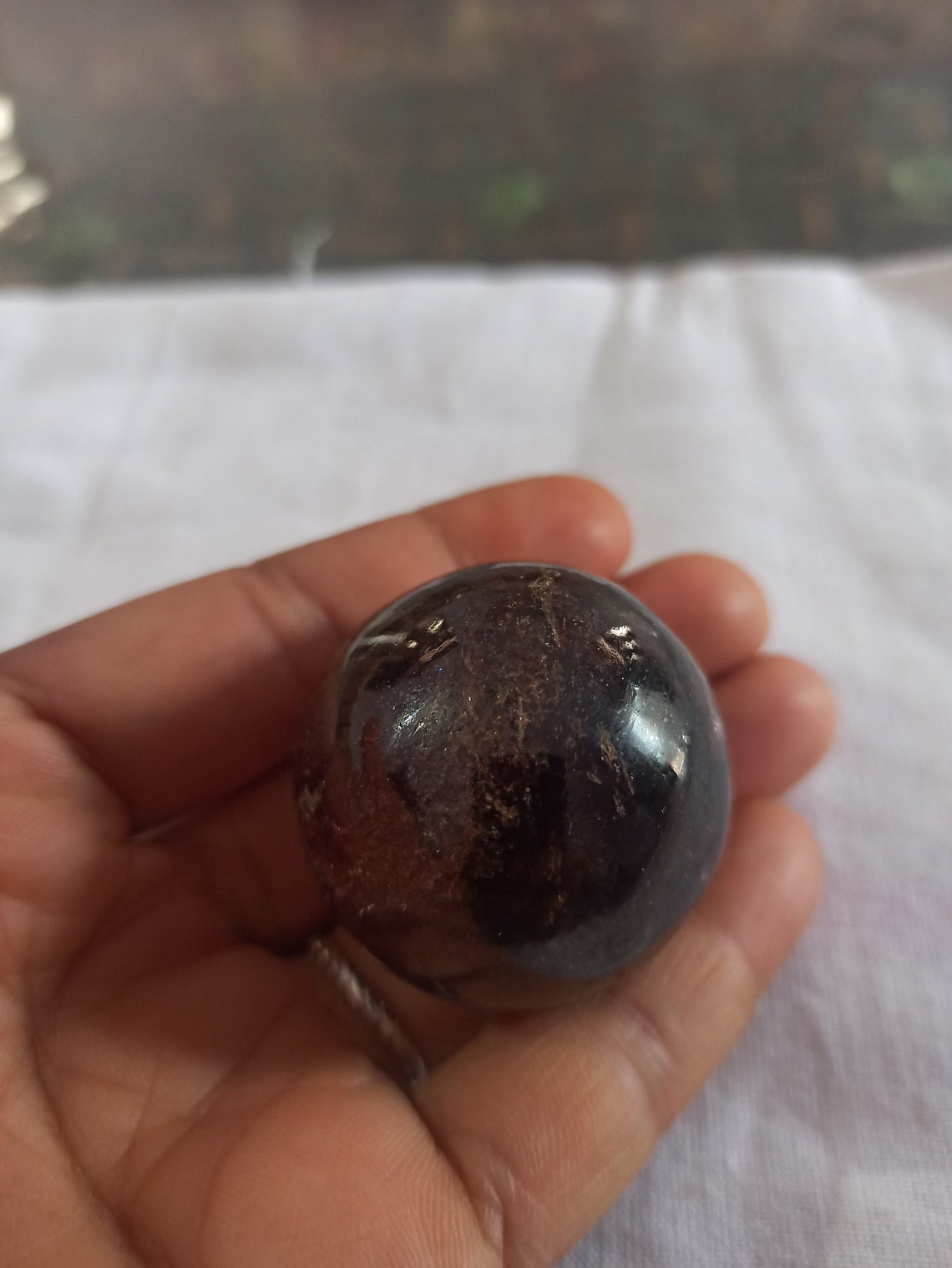 Garnet Sphere Ball Crystal Healing Boll Collector Gemstone - Etsy