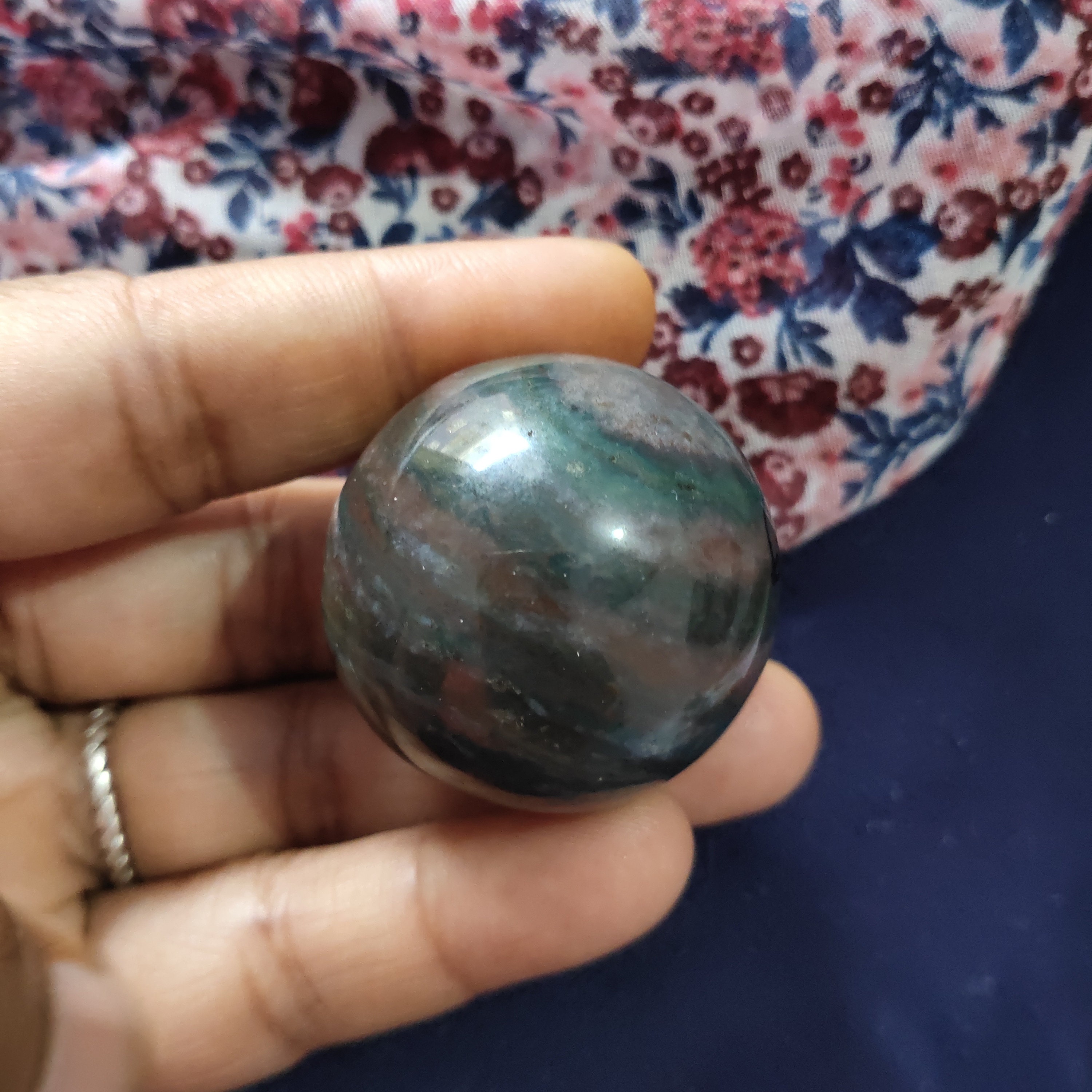 Bloodstone Ball Collectible Dark Green Brown Mineral AAA 330 - Etsy