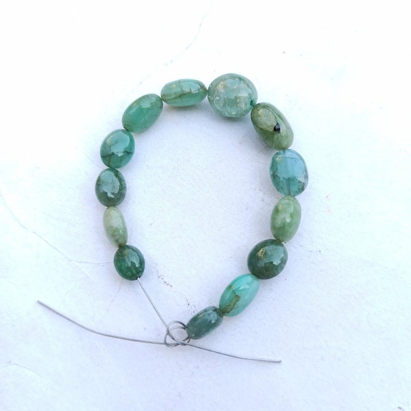 Natural Emerald Bead - Etsy