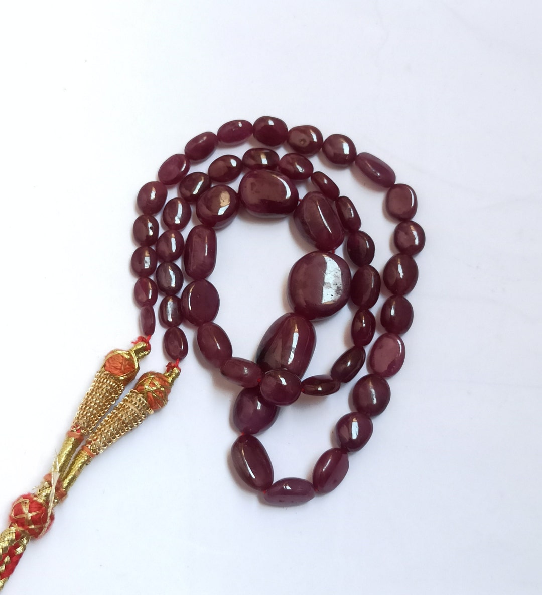 Ruby Tumble Natural Ruby Smooth 14x19mm AAA 398 Carat Tumble Gemstone ...