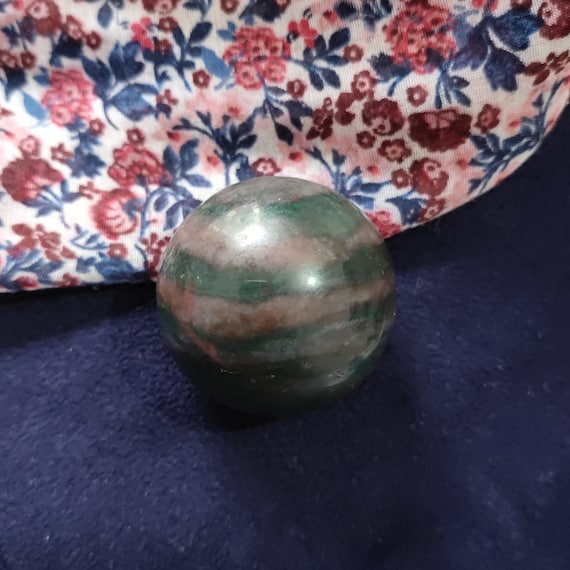 Bloodstone Ball Collectible Dark Green brown Mineral AAA 330 | Etsy