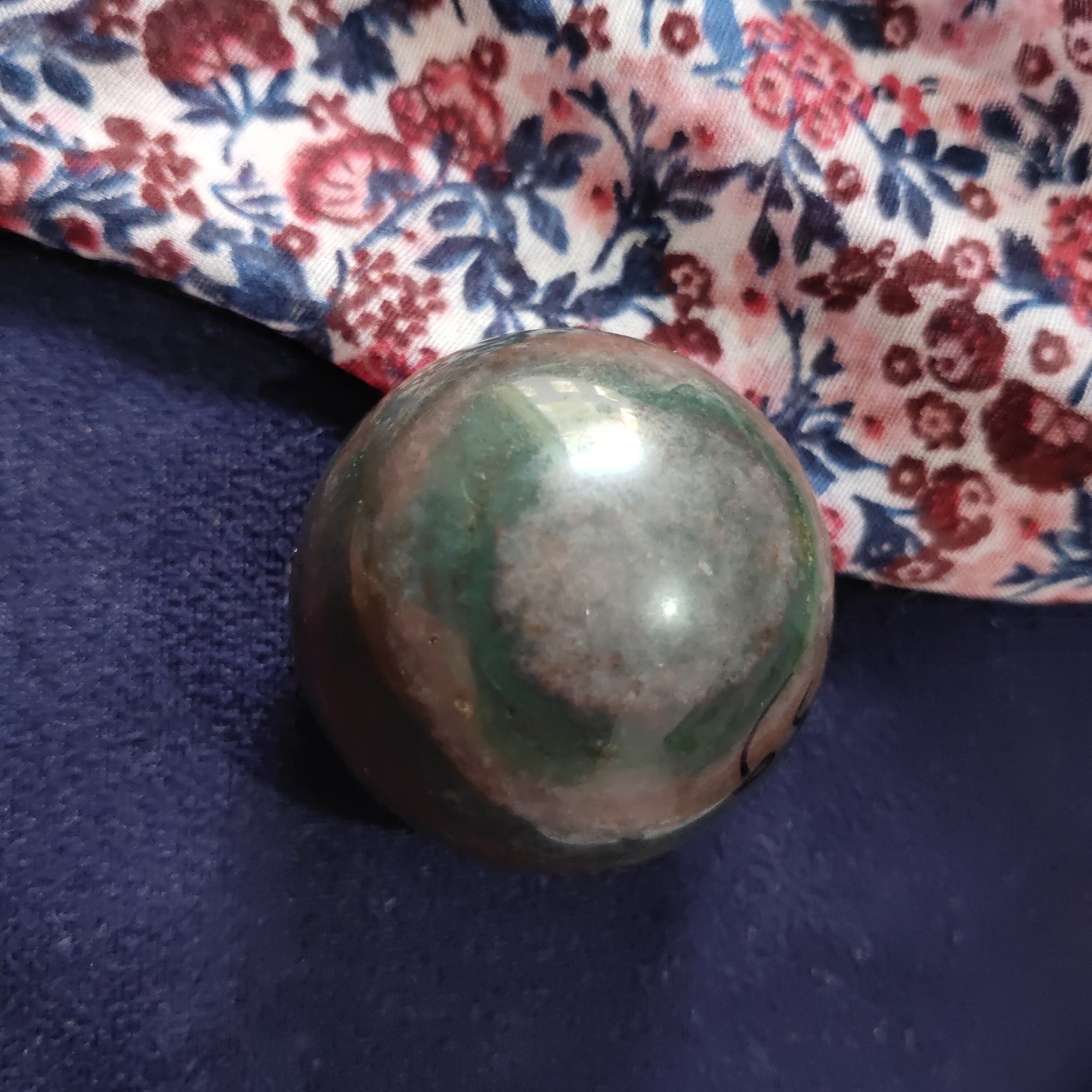 Bloodstone Ball Collectible Dark Green Brown Mineral AAA 330 - Etsy