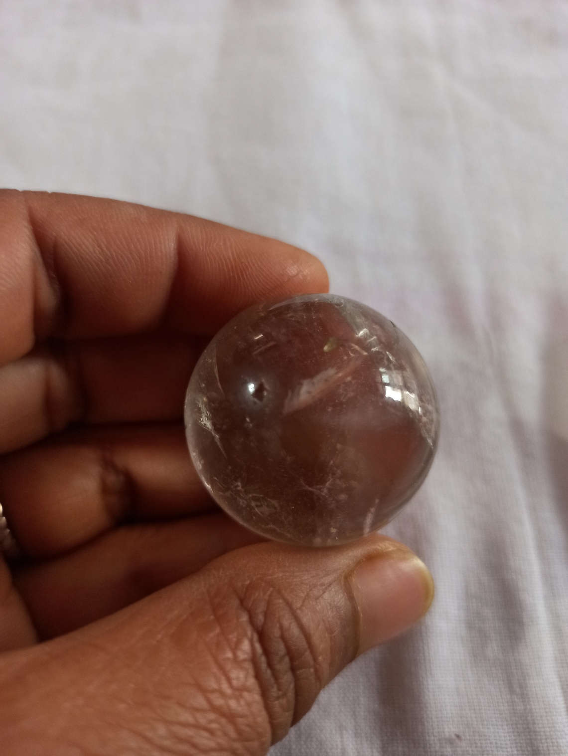 Clear Quartz Sphere Ball Crystal Boll Healing Collector | Etsy