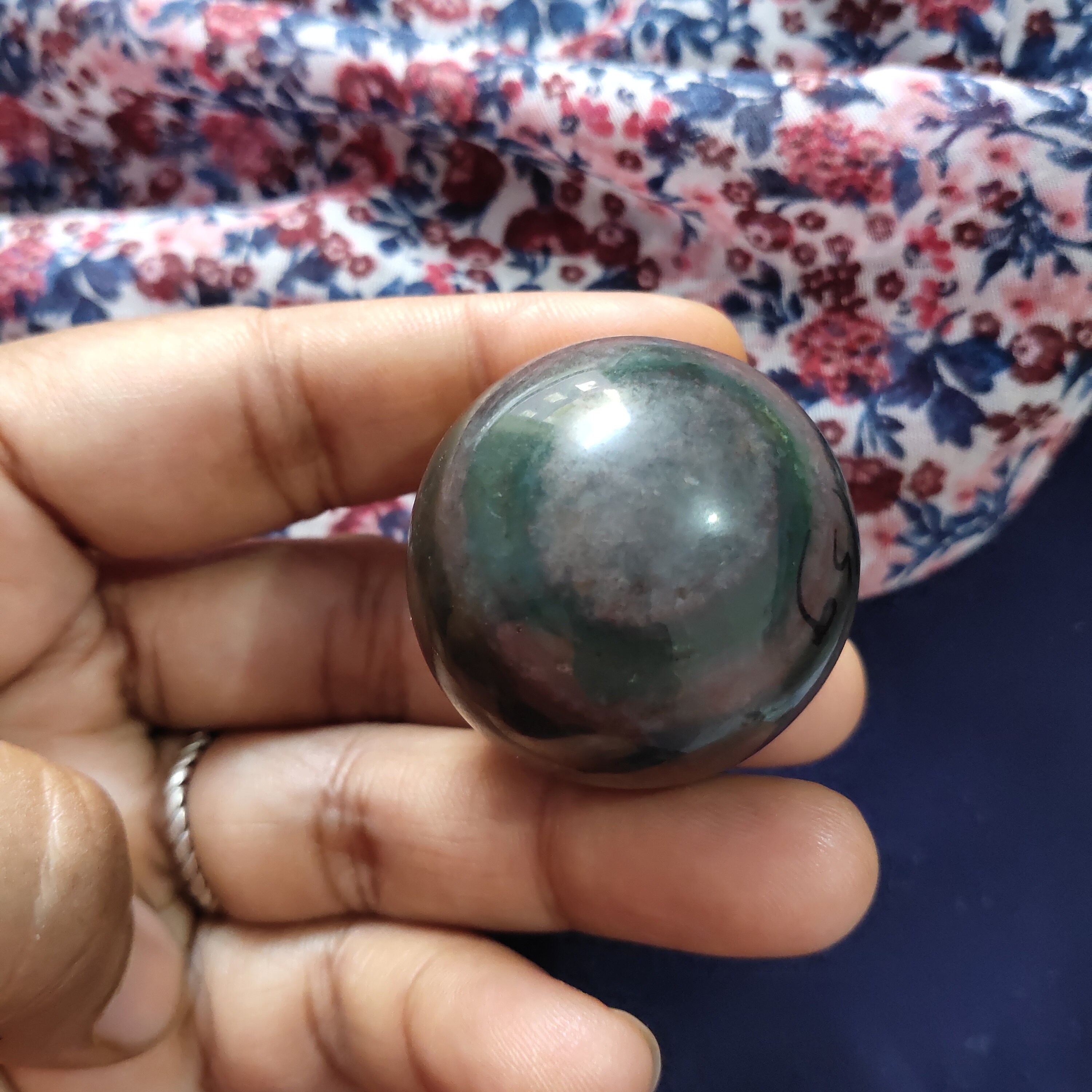 Bloodstone Ball Collectible Dark Green Brown Mineral AAA 330 - Etsy