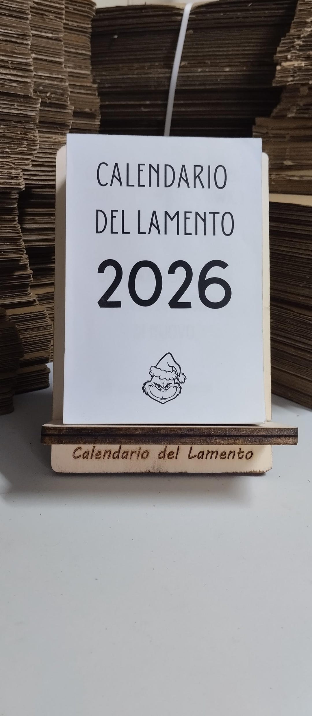2026 Annual Lament Calendar, 2026 Tear-off Desk Calendar, 365 Days of ...