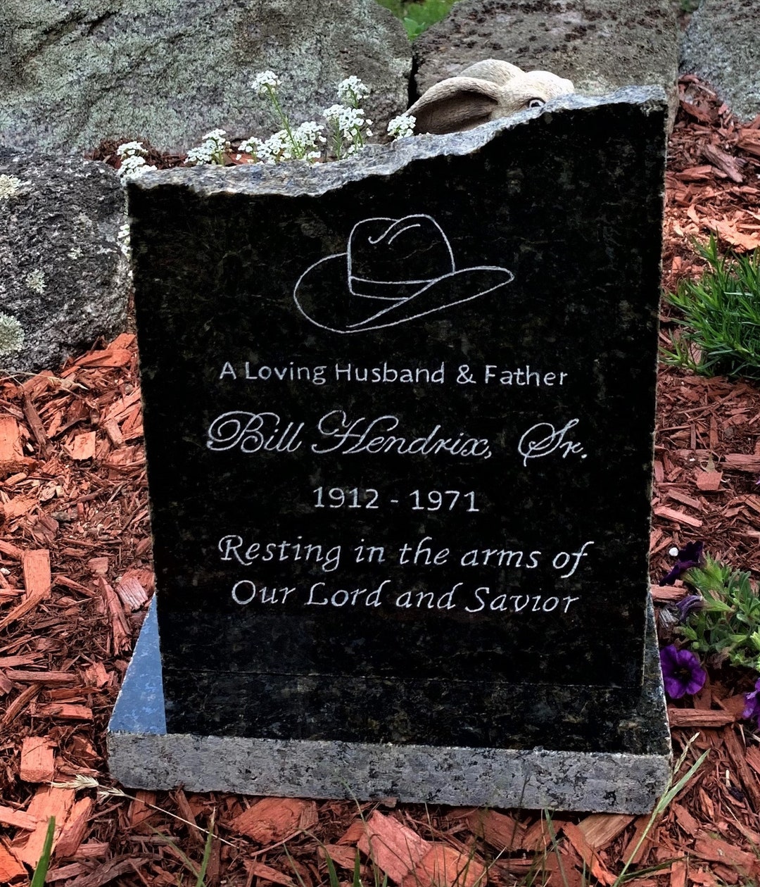 Ce;ebration of Life Affordable Pers Gravestone / Urn Marker ~ Solid ...