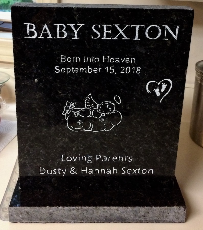 Infant Memorial Stones / Infant Grave Markers / Baby - Etsy