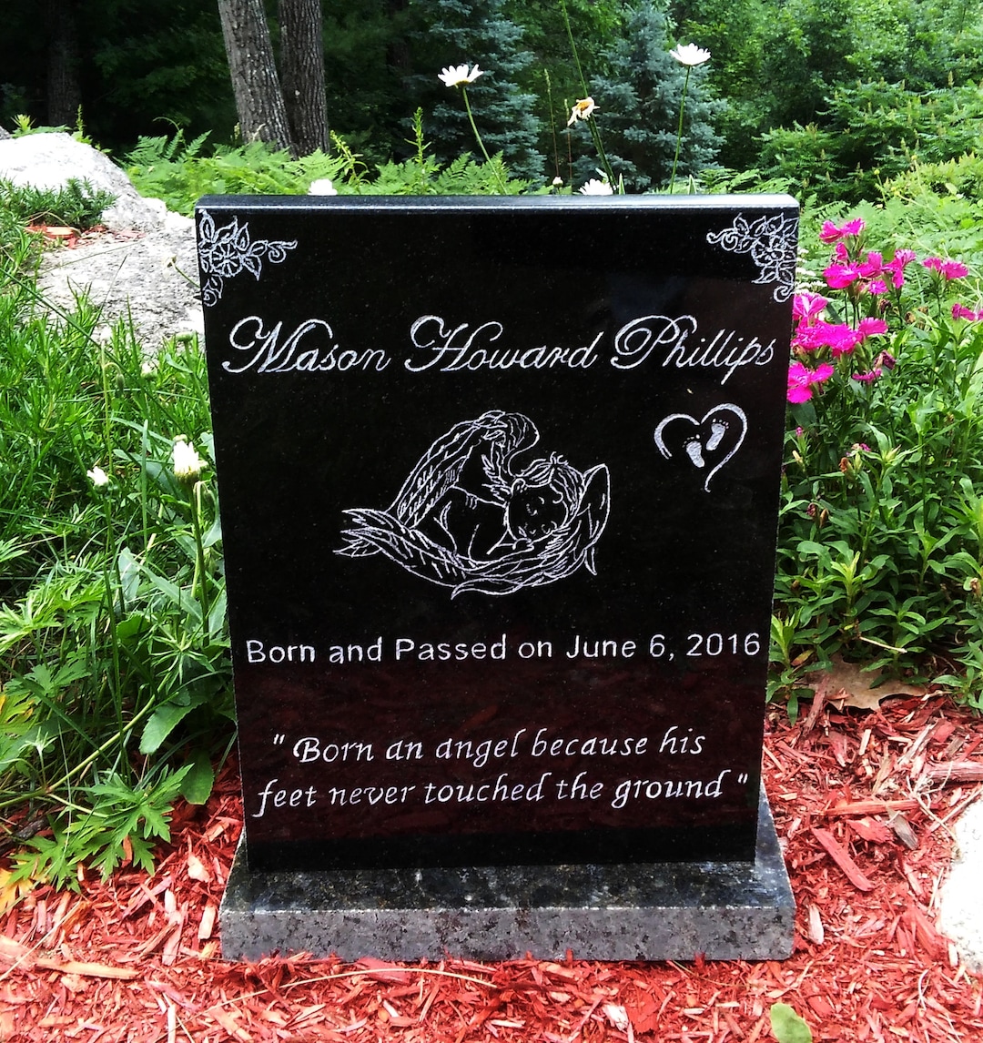 Affordable Infant Memorial Stones / Infant Grave Markers / Baby ...