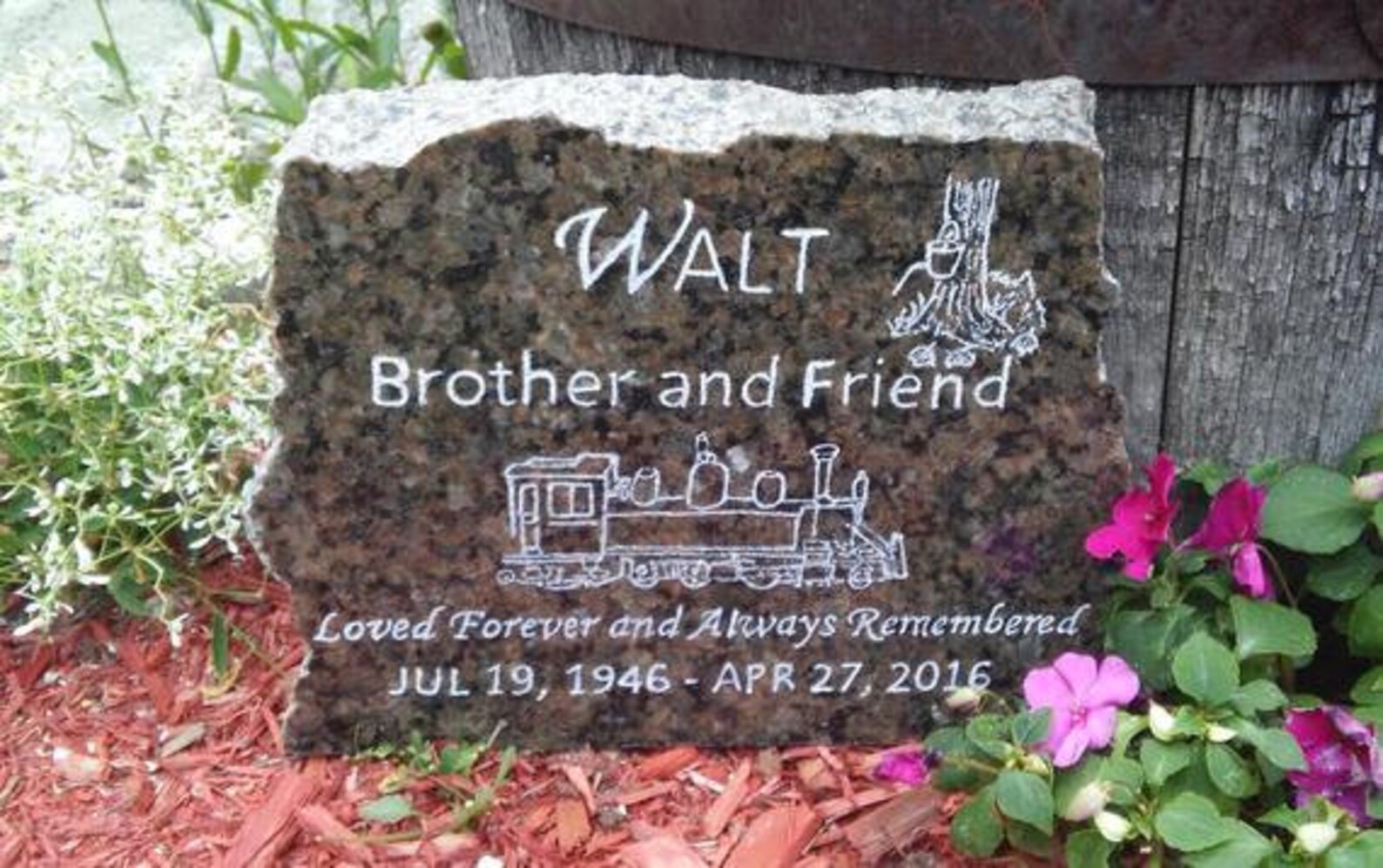 Small Adult / Baby Memorial Stone / Grave Marker / Urn Marker | Etsy