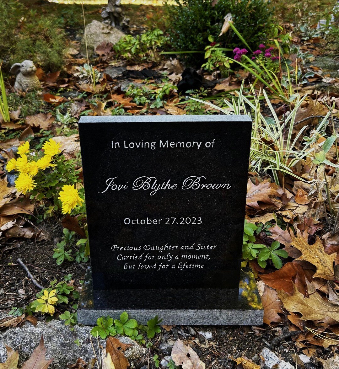 Adult and Infant Memorial Stones / Infant Grave Markers / Baby ...