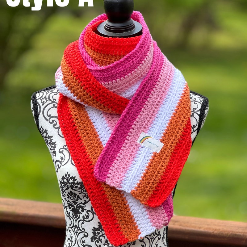 Lesbian Scarves & Wraps - Etsy