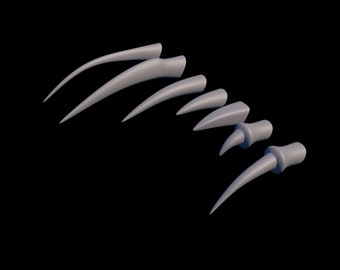 STL Articulated Finger Claws 3D Model - Etsy