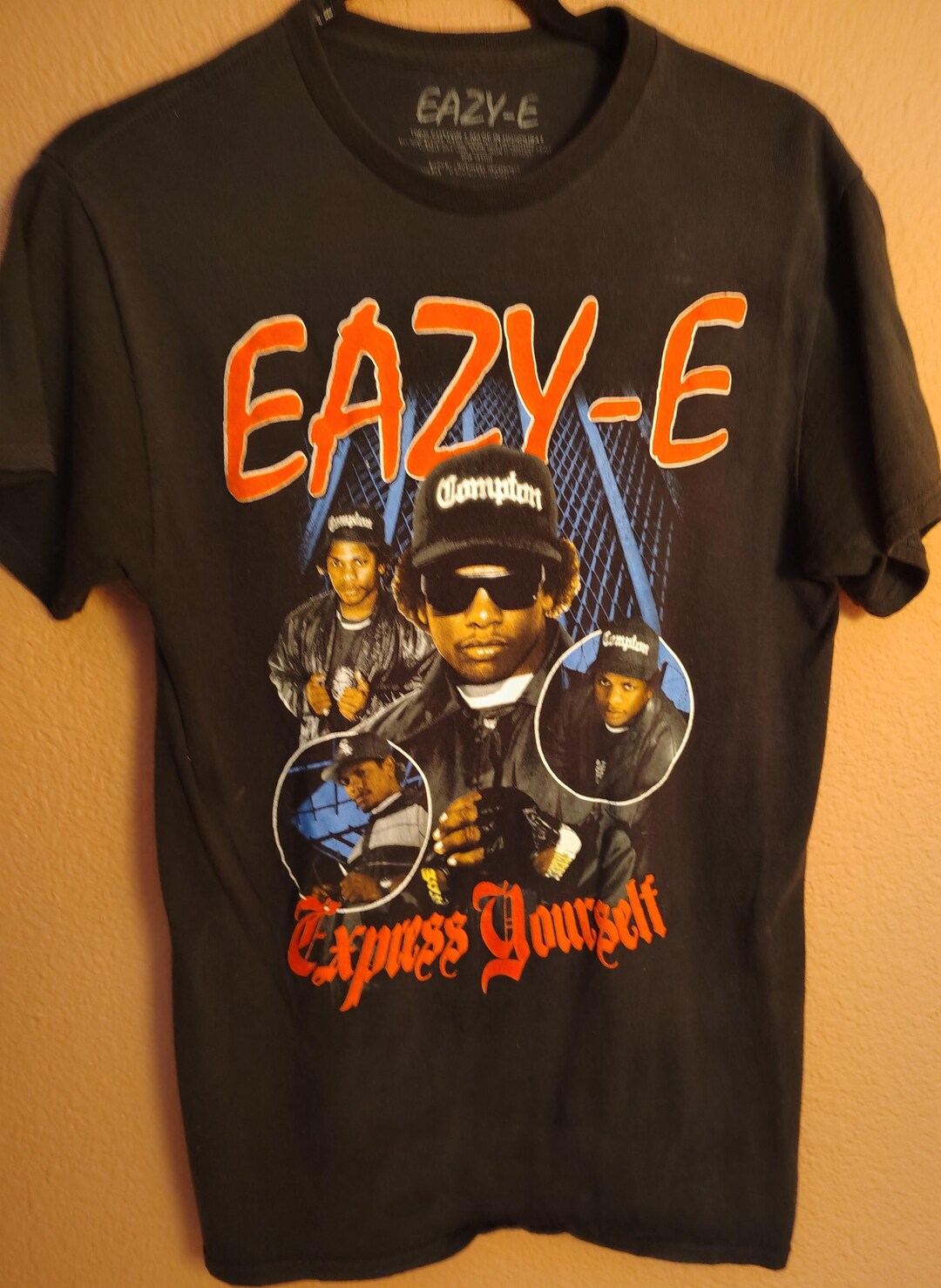 Eazy-e Rapper Compton Vintage T-shirt Size M Men's Express Yourself ...