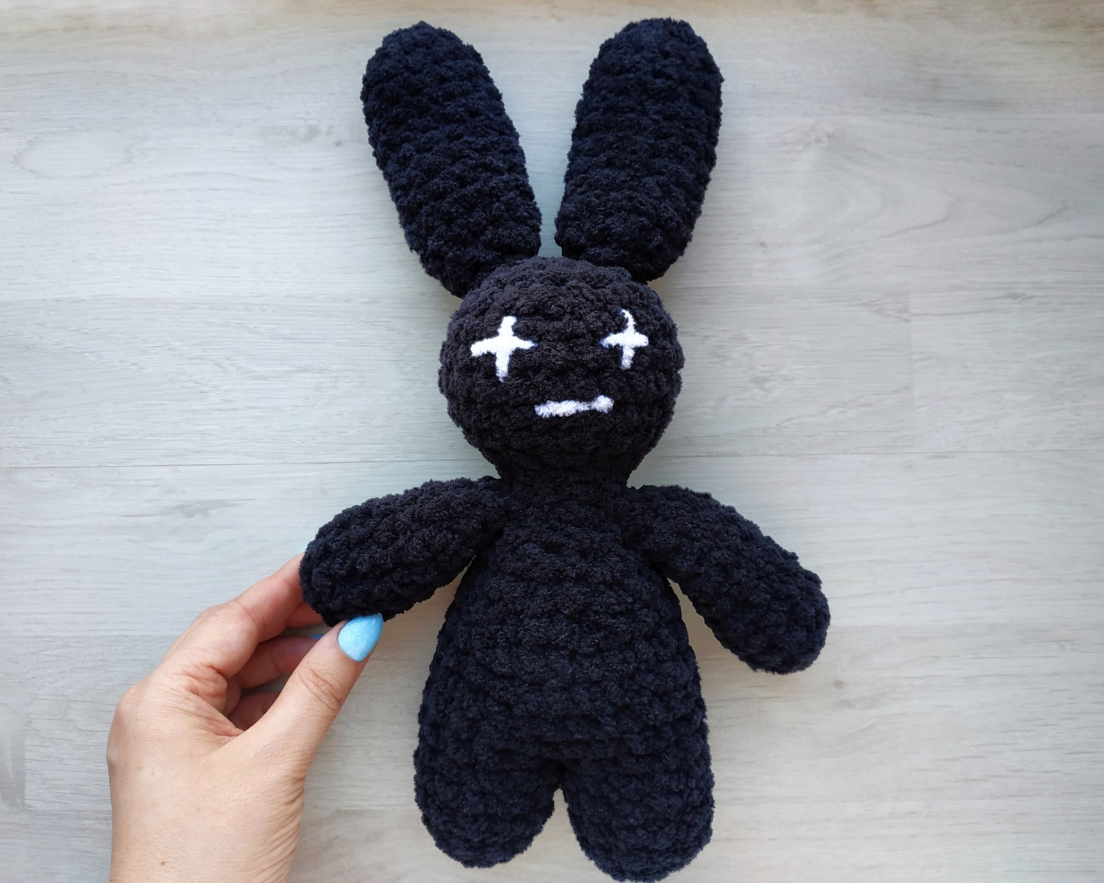 Bad bunny kawaii plush stuffed animal voodoo doll | Etsy
