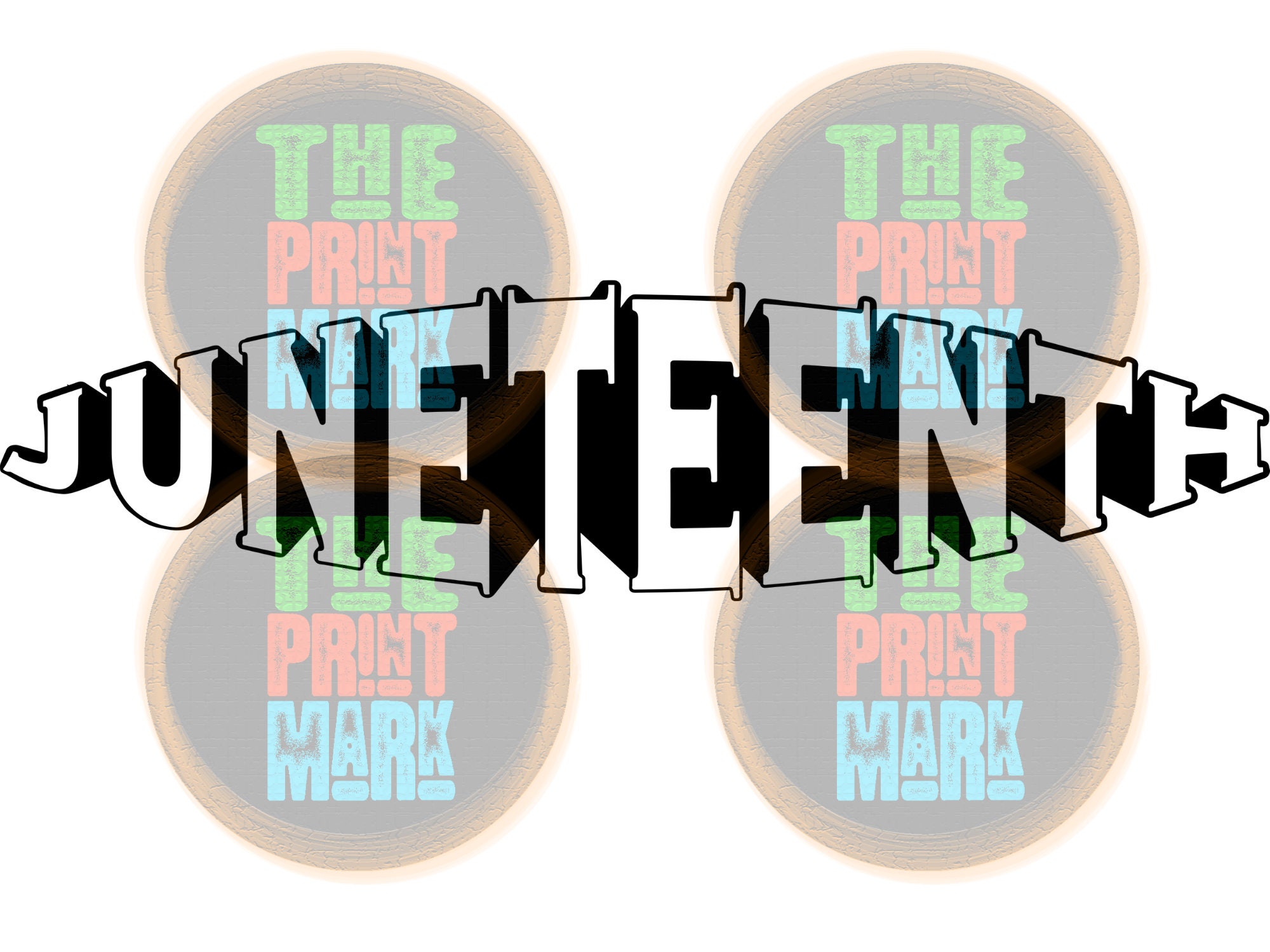 Juneteenth Black Text, Wording Design - PNG, SVG - Etsy