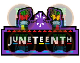 Juneteenth Green Text Wording Design PNG SVG - Etsy