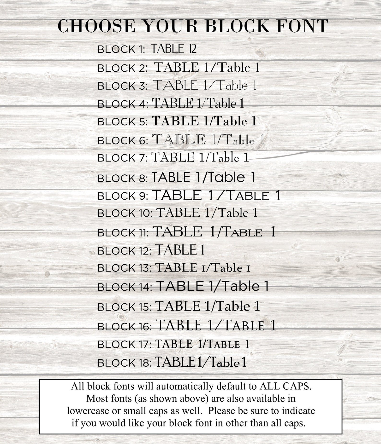 PRINTED Place Cards With Custom Fonts and Colors, Custom Place Cards ...