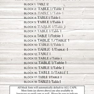 PRINTED Place Cards With Custom Fonts and Colors, Custom Place Cards ...