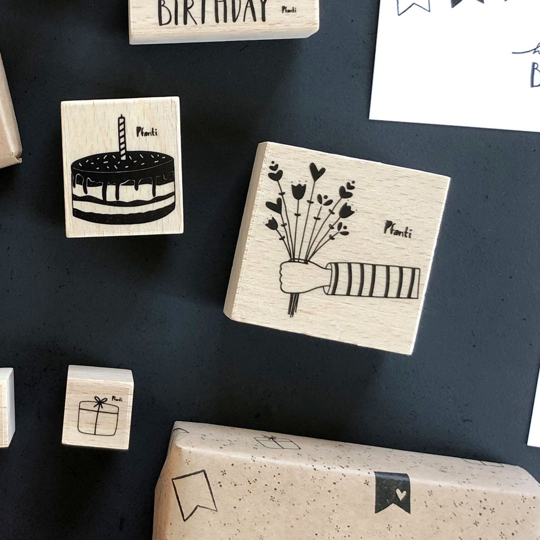 Stamp Arm With Flowers - Etsy