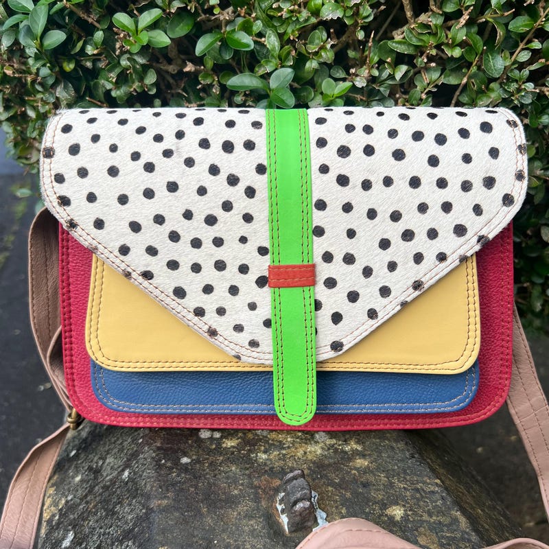 Rainbow Colored Handbags - Etsy UK