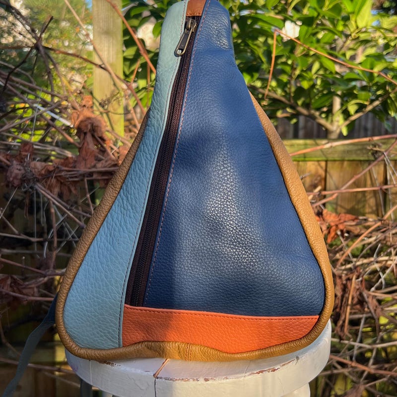 Multi Coloured Sling Bag - Etsy UK