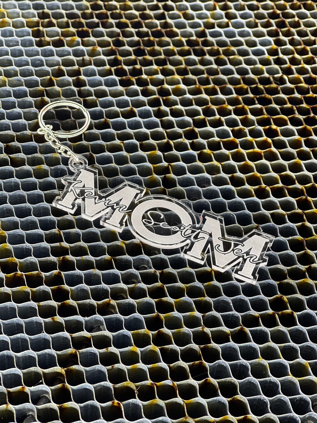 Custom Mom Keychain - Mothers Day Gift - Acrylic Keychain - Laser ...