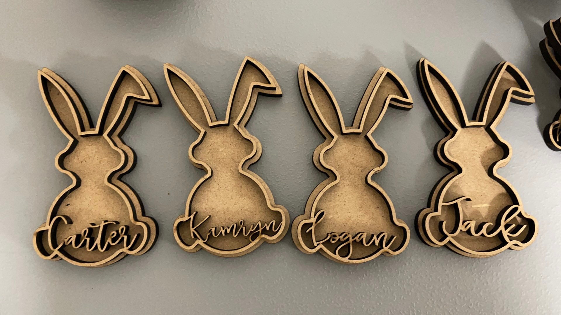 Custom Easter Bunny Cut Outs | Etsy
