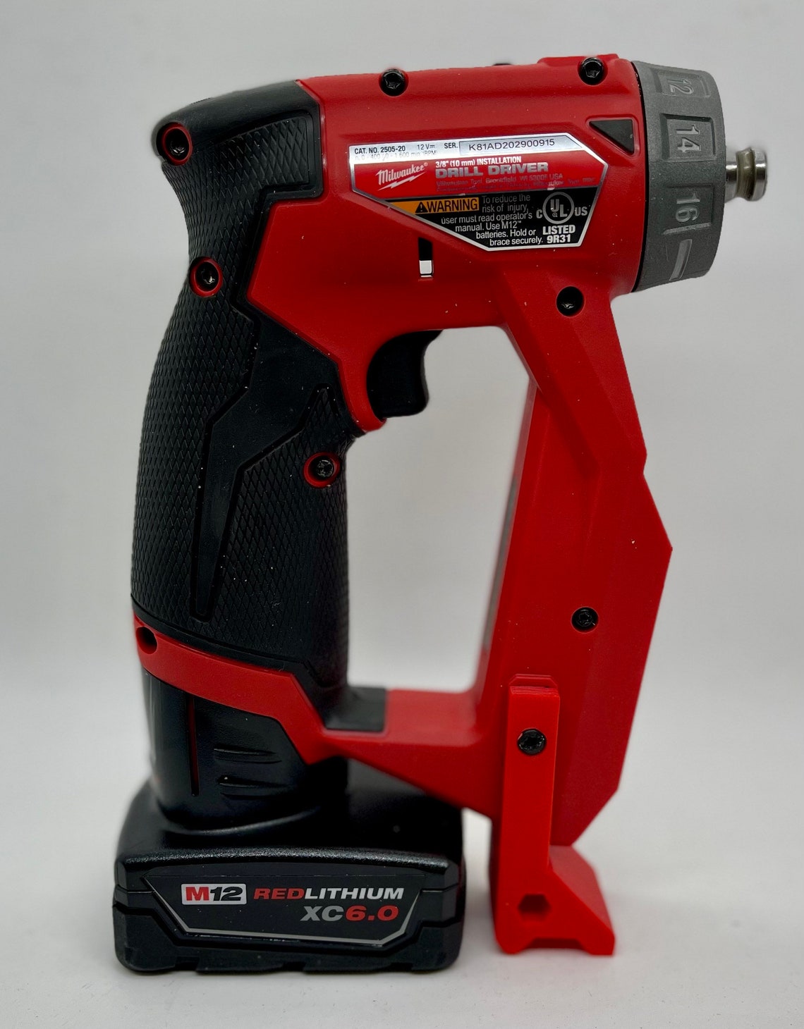 Extended Leg for the Milwaukee M12 Installation Driver 2505 - Etsy