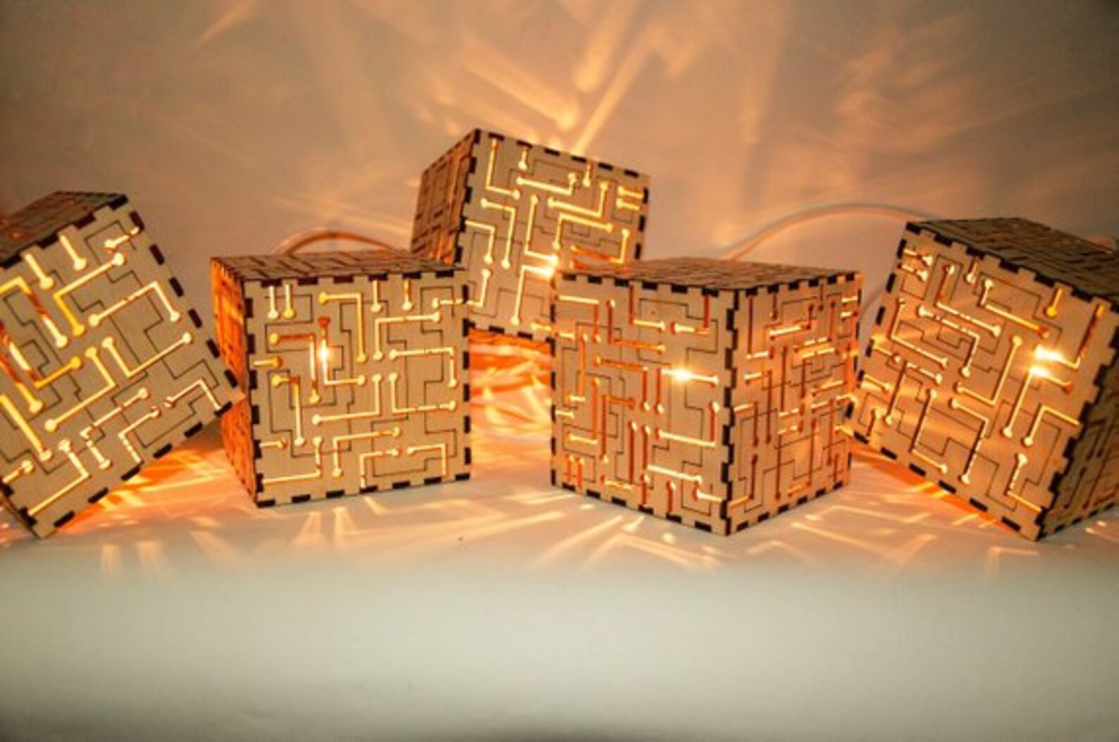 Lamp Shade cube. This cnc files DXF CDR dxf files for cnc | Etsy