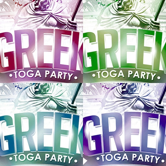Toga Party Poster
