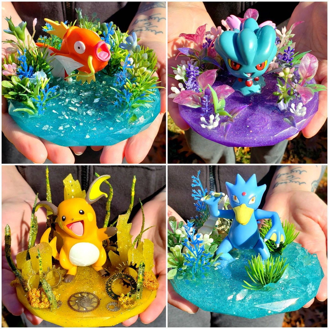Pokemon Statue Display Extra Large / Diorama Display / Gift / Birthday ...