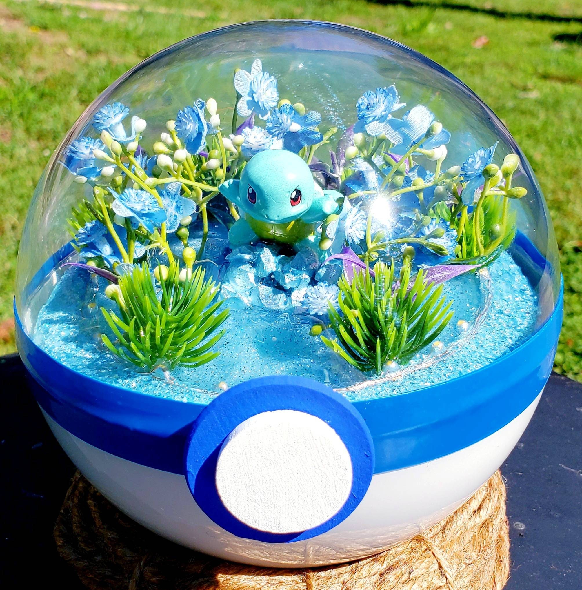 Pokemon Terrarium Extra Large / Bulbasaur/ Pokeball / Diorama / Gift ...
