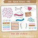 February Digital Stickers Kit. PNG GoodNotes 5 pre-cropped. | Etsy